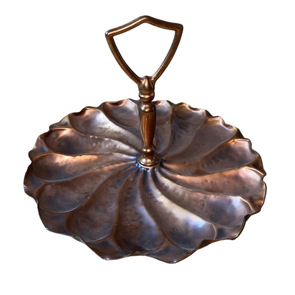 Gregorian | Accents | Vtg Gregorian Copper Platter Tray Bowl With ...
